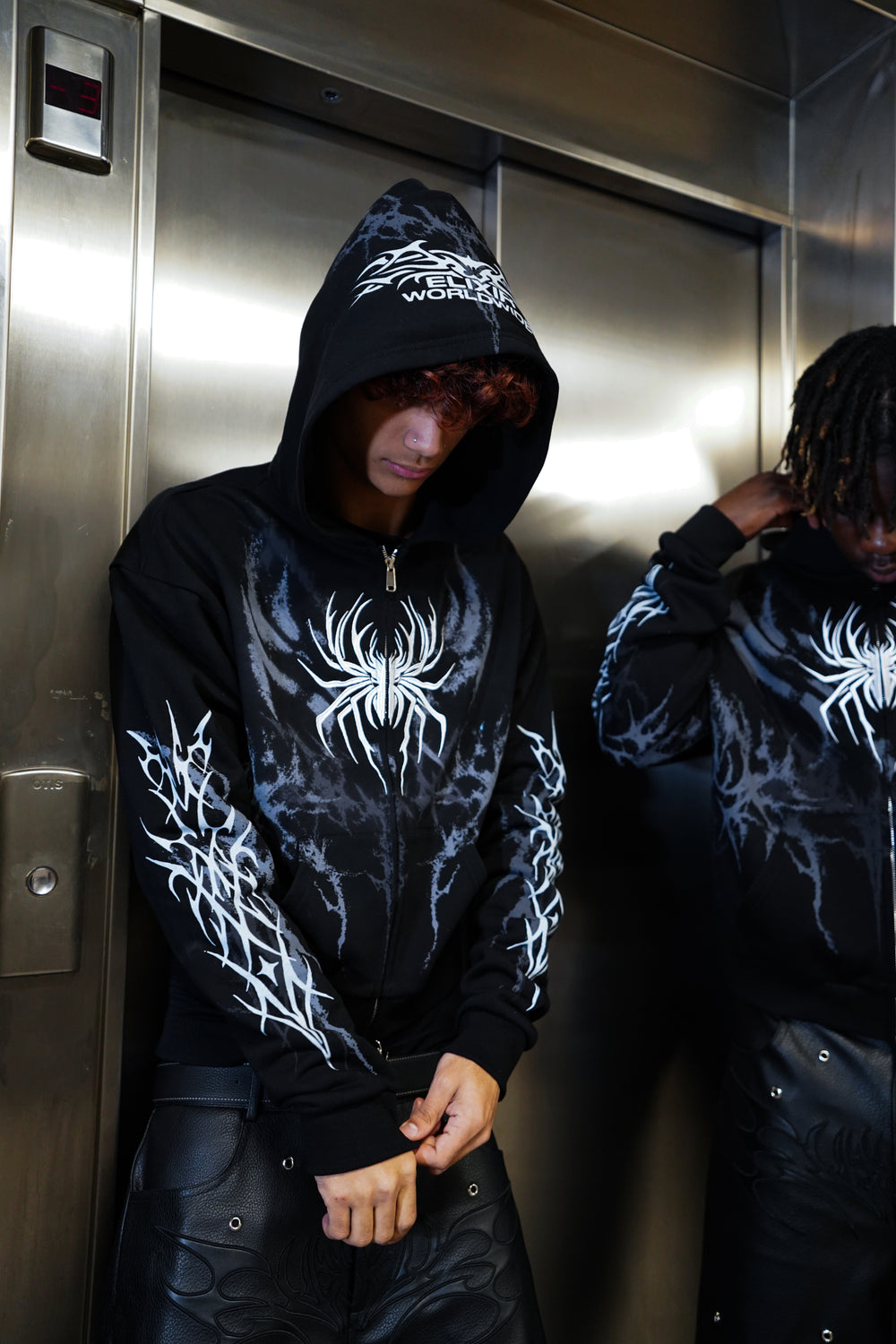 Elixir Spider Tribal Zip-Up