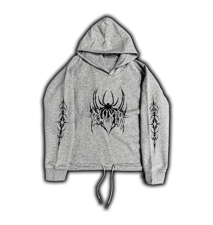 Elixir Gray Laces Hoodie – elixirclothes.com
