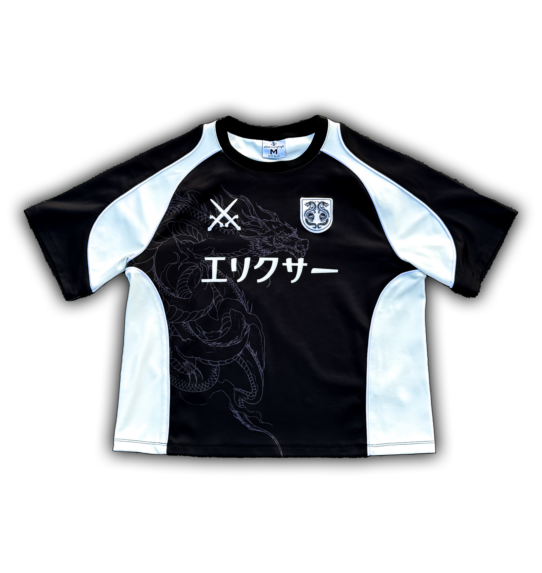 Elixir Japan Black Football Jersey