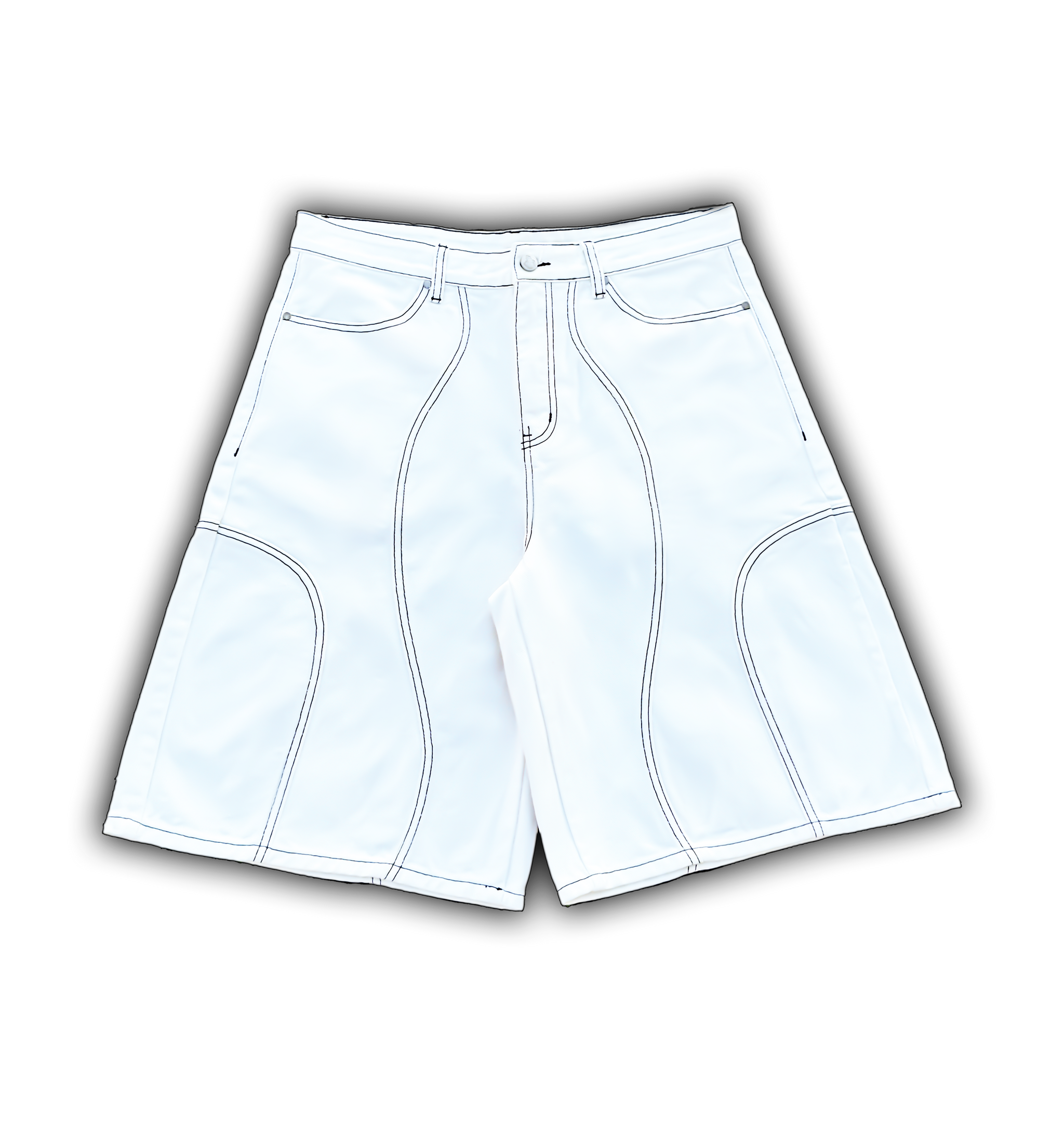 Elixir White Curve Jorts